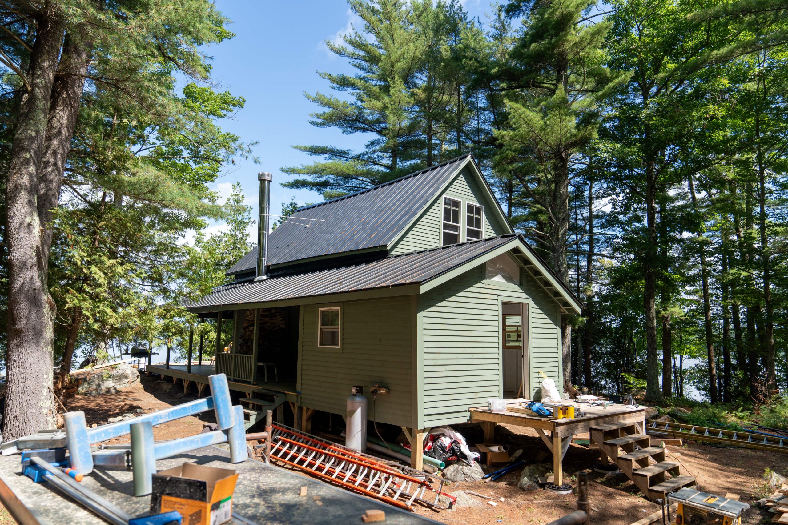 Wasted* installs offgrid toilet solution for Maine Cabin Masters - Wasted* PBC